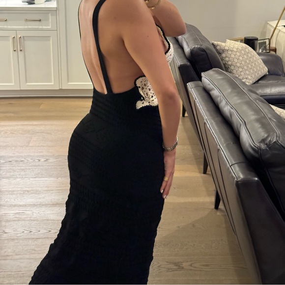 Zara | Dresses | Zara Crochet Dress | Poshmark